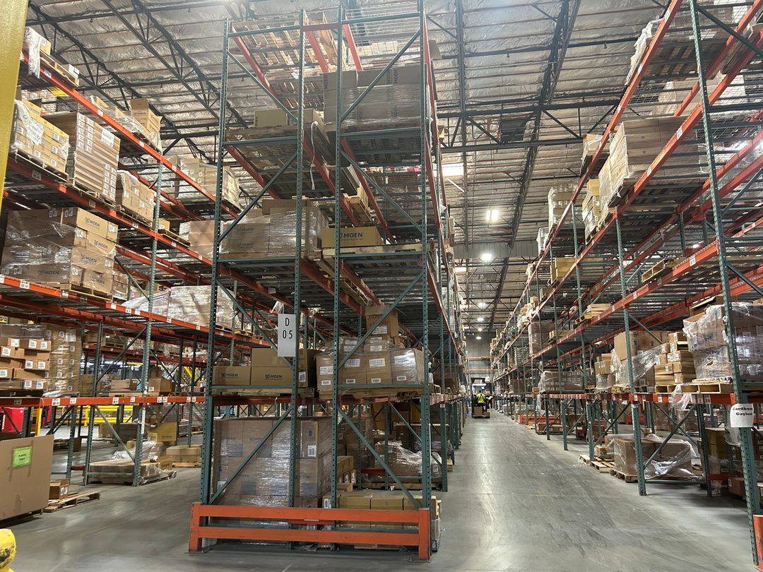 Pallet Rack Hardware Inventory - G&P Construction